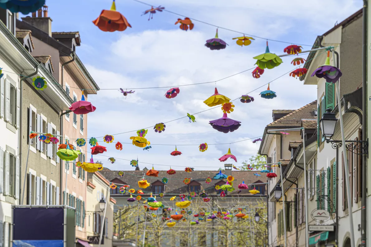 Rue Saint-Joseph et zone piétonne | Ville de Carouge